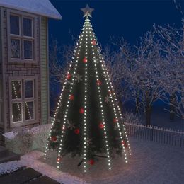Bonnevie - Weihnachtsbaum-Beleuchtung,Kunstbaum 500 LEDs Kaltweiß 500 cm vidaXL