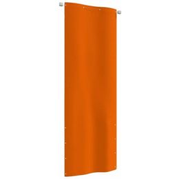Balkon-Sichtschutz,Balkonverkleidung Orange 80x240 cm Oxford-Gewebe vidaXL