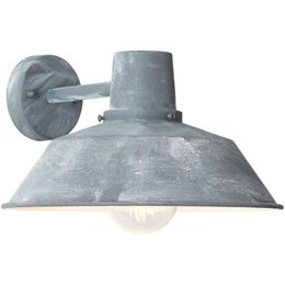 Brilliant - Lampe Humphrey Außenwandleuchte hängend grau Beton 1x A60, E27, 60W, geeignet für Normallampen (nicht enthalten) IP-Schutzart: 44
