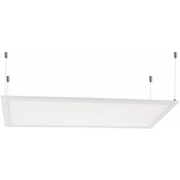 Greenice - LED-Tafel Superslim 22W 2100Lm 4200ºK 60x30Cm Rahmen Weiß40.000H [HO-PAN30060022W-MB-W]