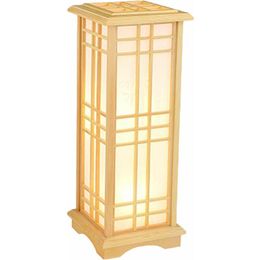 Stehleuchte im chinesischen Stil Teichbeleuchtung Warmlicht-Stehlampe 16W moderne Camphor Holz Stehleuchte für Schlafzimmer/Wohnzimmer Beleuchtung: