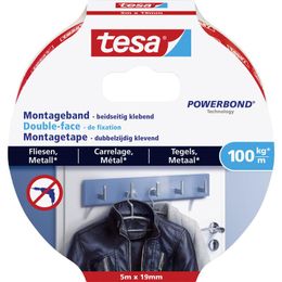 Ultra strong 77747-00000-00 Montageband ® Powerbond Weiß (l x b) 5 m x 19 mm 1 St. - Tesa