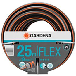 Gardena - Comfort flex 18053-20 19 mm 25 m 3/4 Zoll 1 St. Schwarz, Orange Gartenschlauch