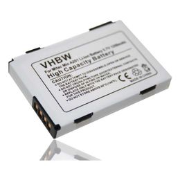 Akku kompatibel mit Medion mdpna 15000, MD95762, MD96700, MD96710 gps Navigation Navi (1250 mAh, 3,7 v, Li-Ion) - vhbw
