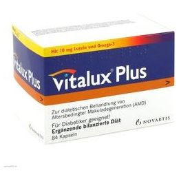 Alcon Vitalux Plus Lutein u.Omega-3 Kapseln 84 St