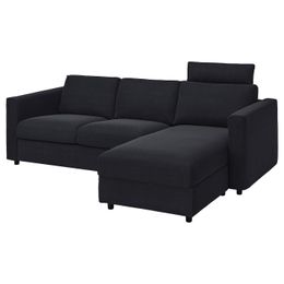 IKEA VIMLE 3er-Sofa mit Récamiere