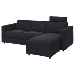 IKEA VIMLE Bezug 3er-Sofa+Récamiere