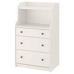 IKEA HAUGA Kommode mit 3 Schubl und Regal