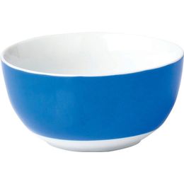 Van Well Müslischale Vario, Porzellan, (Set, 6-tlg), spülmaschinen- und mikrowellengeeignet, Ø 14 cm, blau|weiß