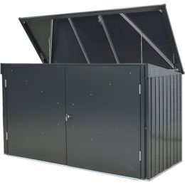 Tepro Aufbewahrungsbox Universalbox Store Max, BxTxH: 232,5x104,5x132 cm, schwarz