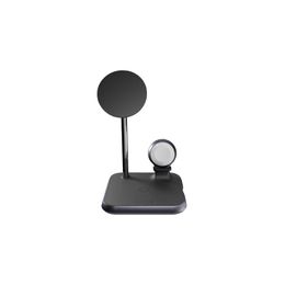 ZENS 4-in-1 Magnetic + Watch Wireless Charger wireless charging stand - + AC power adapter - 20 Watt - MFI Certified