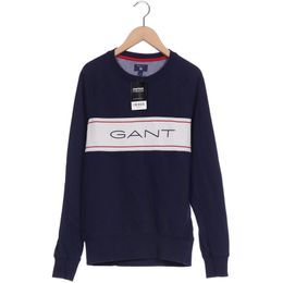 Gant Herren Sweatshirt, marineblau, Gr. 46