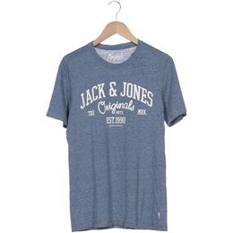 Jack & Jones Jack & Jones Herren T-Shirt, blau, Gr. 48