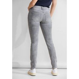 Street One Slim-fit-Jeans Middle Waist, grau