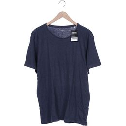 Knowledge Cotton Apparel Herren T-Shirt, marineblau