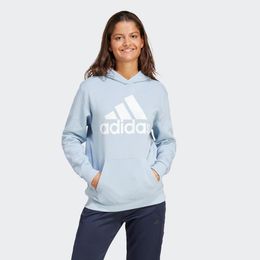 adidas Sportswear Große Größen: Kapuzensweatshirt, graublau, Gr.M