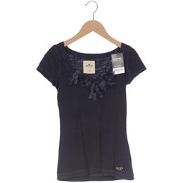 Hollister Damen T-Shirt, marineblau, Gr. 34