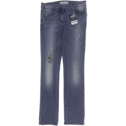 KATHLEEN MADDEN Damen Jeans, blau, Gr. 0