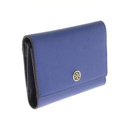 Tory Burch Damen Portemonnaie, blau