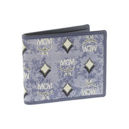 MCM Damen Portemonnaie, blau