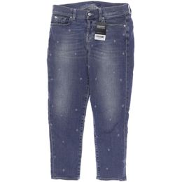 7 For All Mankind Damen Jeans, blau, Gr. 25