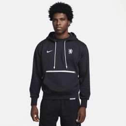 FC Chelsea Standard Issue Nike Dri-FIT Fußball-Hoodie für Herren - Blau