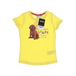 Tom Tailor Damen T-Shirt, gelb, Gr. 104