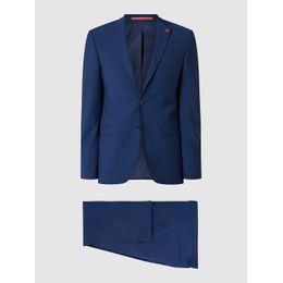 Roy Robson Extra Slim Fit Anzug mit Schurwoll-Anteil