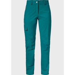 Schöffel Outdoorhose SCHÖFFEL "Pants Kitzstein L" Gr. 40, Normalgrößen, grün (6895, grün) Damen Hosen Sporthosen
