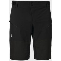 Schöffel Shorts SCHÖFFEL "Shorts Arosa M" Gr. 54, Normalgrößen, schwarz (9990, schwarz) Herren Hosen Shorts