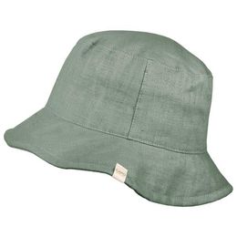 CAPO - Linen Bucket Hat - Hut Gr S/M grün