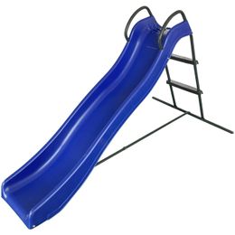 AXI Rutsche, freistehend, mit Wasseranschluss, 180 cm, blau