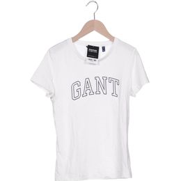 Gant Damen T-Shirt, weiß, Gr. 38