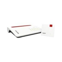 AVM FRITZ! Mesh Set 7530AX + Repeater AX 1200, Router Modem-Router + Repeater Gerätetyp: Router LAN: 10 MBit/s, 100 MBit/s, 1000 MBit/s, Auto-MDI/MDIX Anschlüsse: 4x RJ-45 (LAN) gesamt, 1x USB-A 2.0