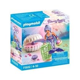 Playmobil 71502 Princess Magic Meerjungfrau mit Perlmuschel, Konstruktionsspielzeug Serie: Princess Magic Teile: 20 -teilig Altersangabe: von 4 Jahren bis 10 Jahren Material: Kunststoff