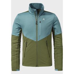 Schöffel SCHÖFFEL Fleecejacke »Fleece Jacket Hydalen M« ohne Kapuze 6737 - grün 48 48 Hohe Bewegungsfreiheit durch 2-Wege-Stretch