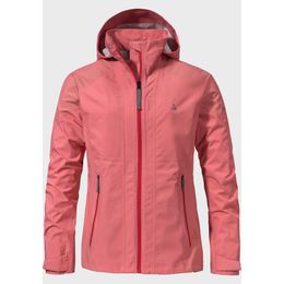 Schöffel SCHÖFFEL Outdoorjacke »2.5L Jacket Triigi L« mit Kapuze 3245 - rosa 40 40 4D BODY MAPPING - Materialverstärkungen an besonders beanspruchten Partien