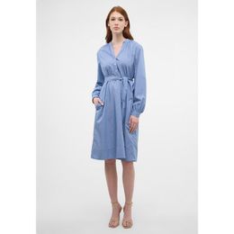 Eterna Blusenkleid »LOOSE FIT« indigo 34 - Normalgrößen Normalgrößen 34 Steh-Kragen