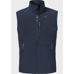 Sch&ouml;ffel SCH&Ouml;FFEL Funktionsweste &raquo;Softshell Vest Tonion M&laquo; 8820 - blau 54 54 Gro&szlig;er Einsatzbereich durch winddichte VENTURI Membran