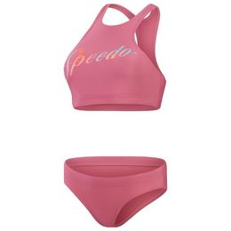 Speedo - Women's Logo Volley 2 Piece - Bikini Gr 42 rosa