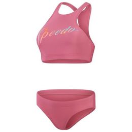 Speedo - Women's Logo Volley 2 Piece - Bikini Gr 34 rosa
