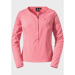Schöffel SCHÖFFEL Outdoorbluse »Blouse Catania L« 3245 - rosa 34 34 Hoher Tragekomfort dank Materialmischung mit Hanf