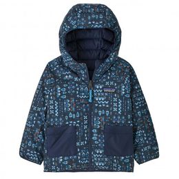 Patagonia - Baby's Reversible Down Sweater Hoody - Daunenjacke Gr 12 Months blau