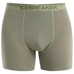 Icebreaker - Anatomica Boxers - Merinounterwäsche Gr S oliv