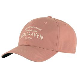 Fjällräven Fjällräven - Fjällräven Est. 1960 Cap - Cap Gr S/M rosa