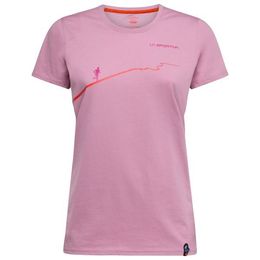 La Sportiva - Women's Trail - T-Shirt Gr M rosa