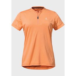 Schöffel SCHÖFFEL Radtrikot »Shirt Udine L« 5075 - orange 44 Halfzip