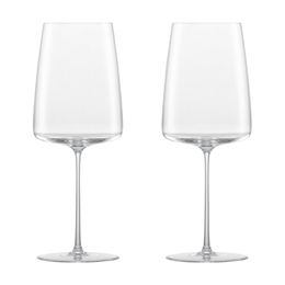 Schott Zwiesel Zwiesel Glas - Simplify Weinglas, fruchtig & fein, 555 ml (2er Set)