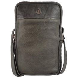 Harbour 2nd Mini Bag Benita, aus griffigem Leder mit typischen Marken-Anker-Label, grün