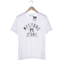 Mustang Herren T-Shirt, weiß